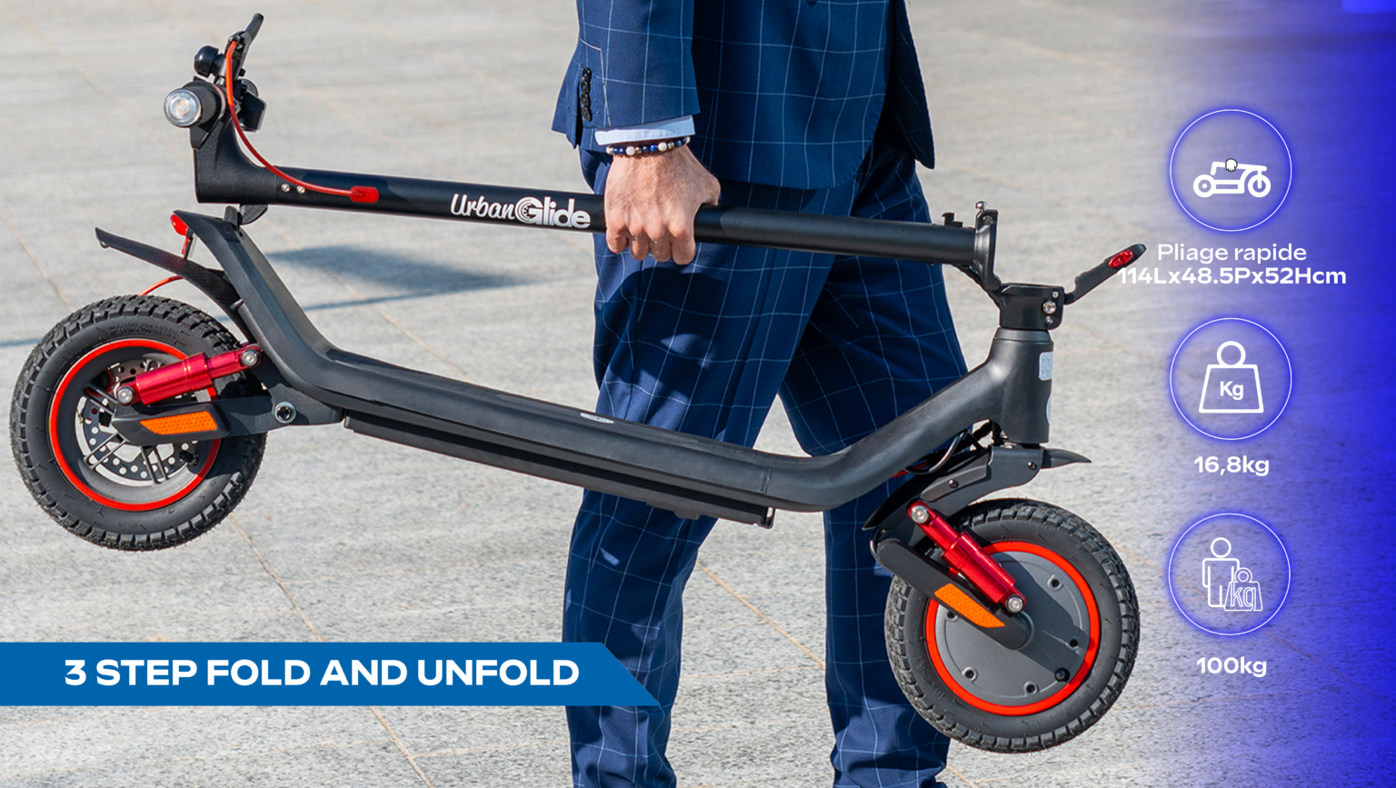 100 SHARK - Trottinette électrique